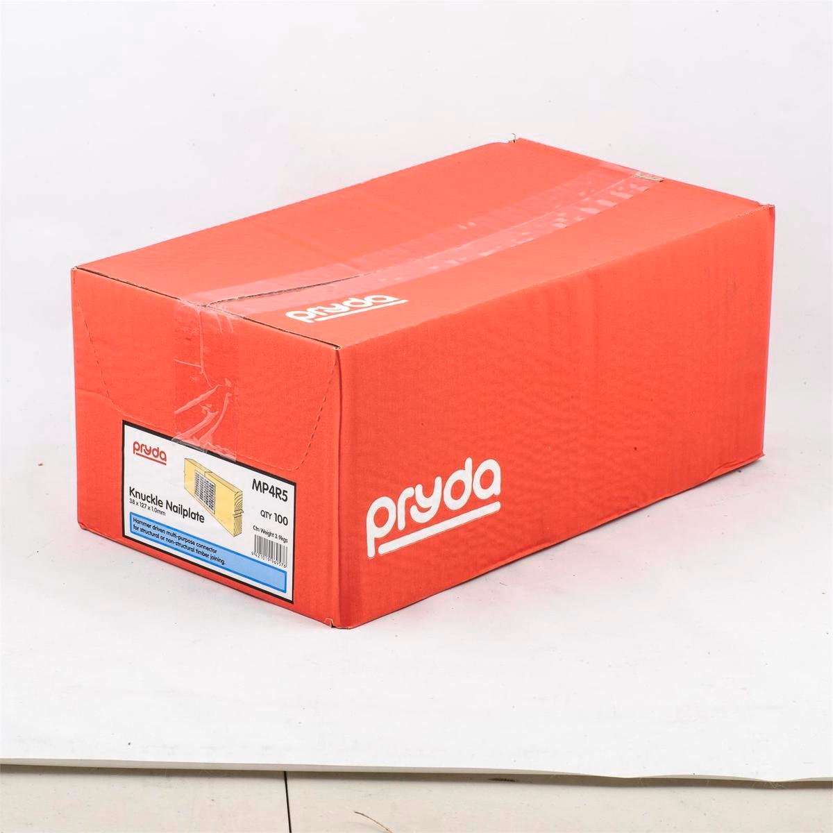 Pryda Nailplate Knuckle 38 x 127mm Box 100 - Bunnings Australia