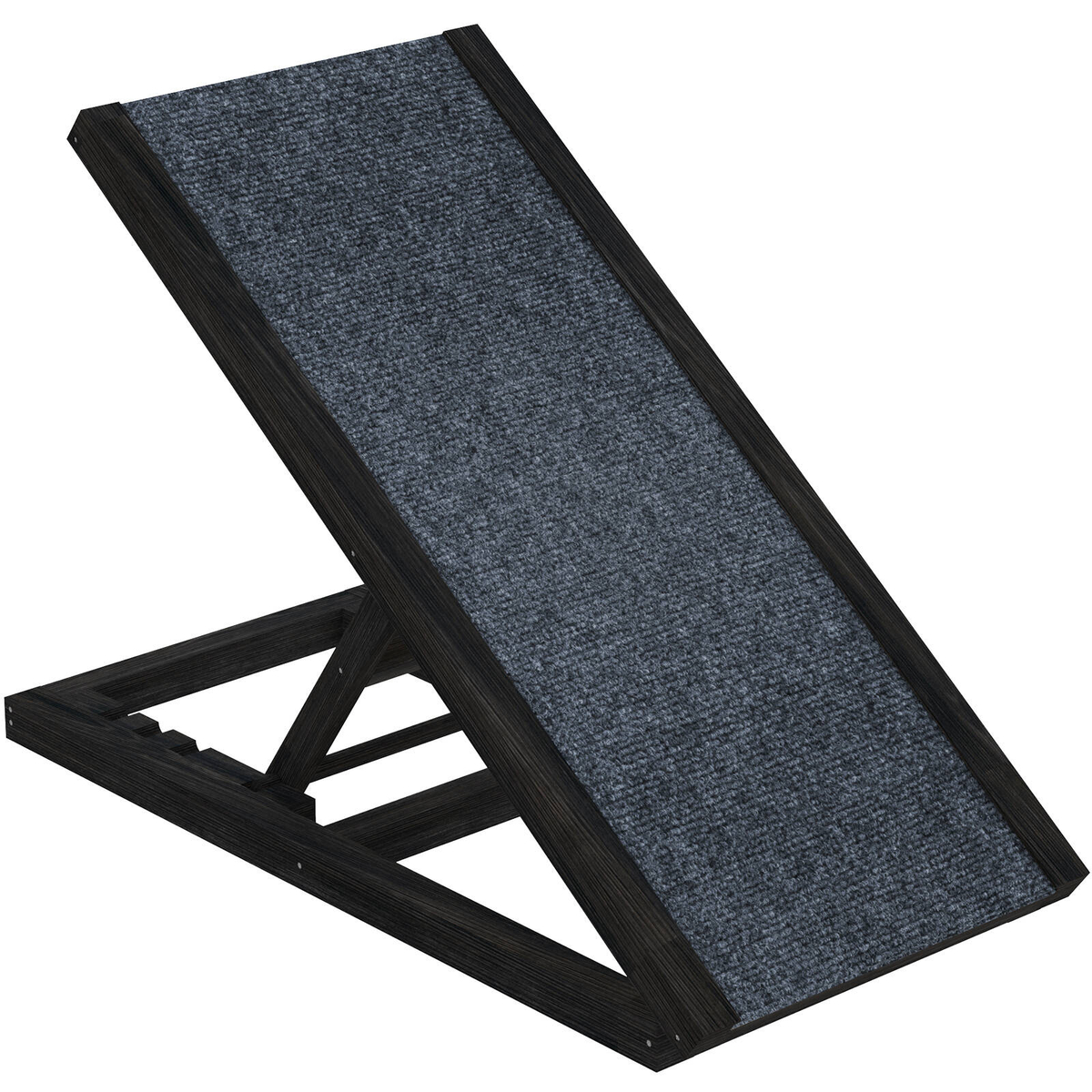 Advwin Pet Ramp Wooden Dog Pet Steps Stairs Adjustable Height 100cm ...