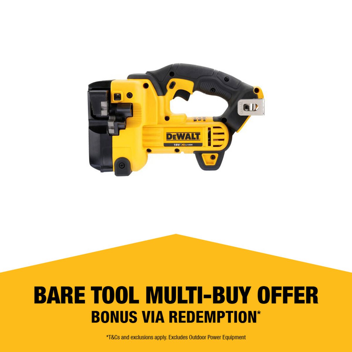 DeWALT 18V XR Li-ion Cordless Threaded Rod Cutter - Bare Unit ...