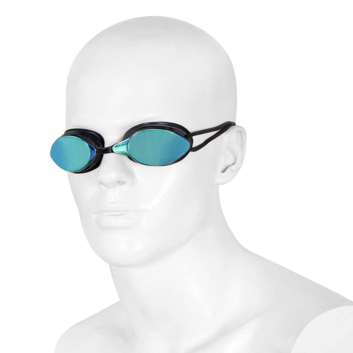 Nivia Swimming Goggles (Black & Blue, One Size) - Bunnings Australia