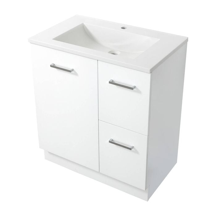 Estilo 750mm Freestanding Vanity With SMC Top - Bunnings New Zealand