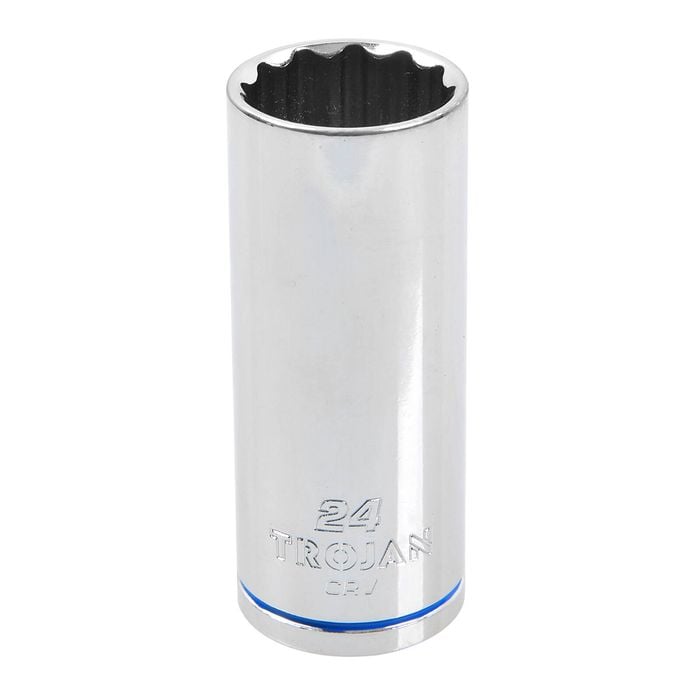 Trojan 24mm Deep Socket 1/2" Drive - Bunnings Australia