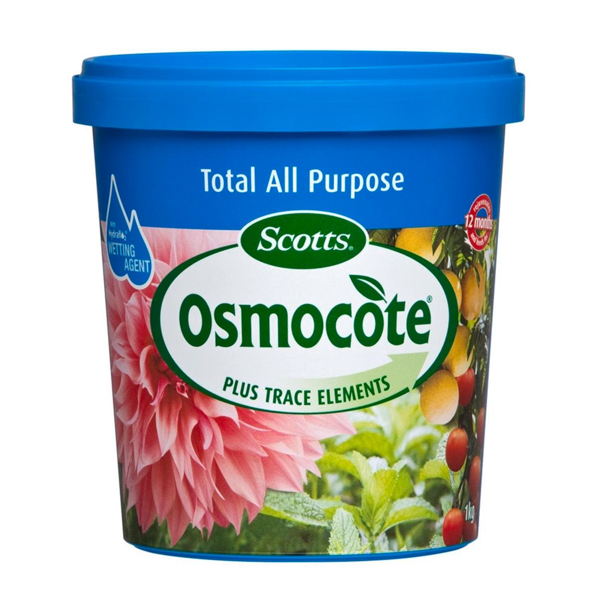 Scotts Osmocote 1kg Total All Purpose Controlled Release Fertiliser ...