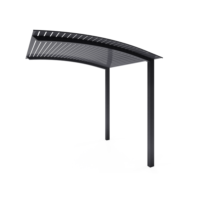 Exterior Life 3.25m Miami Curved Monument/Monument Pergola - Bunnings ...