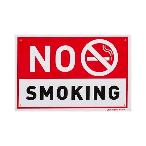 Sandleford 300 x 200mm Plastic No Smoking Sign - Bunnings Australia