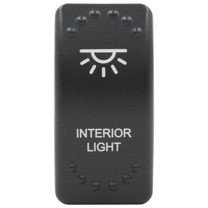 Switch Boss Dual Blue LED Laser Etched Rocker Switch - Interior Light ...