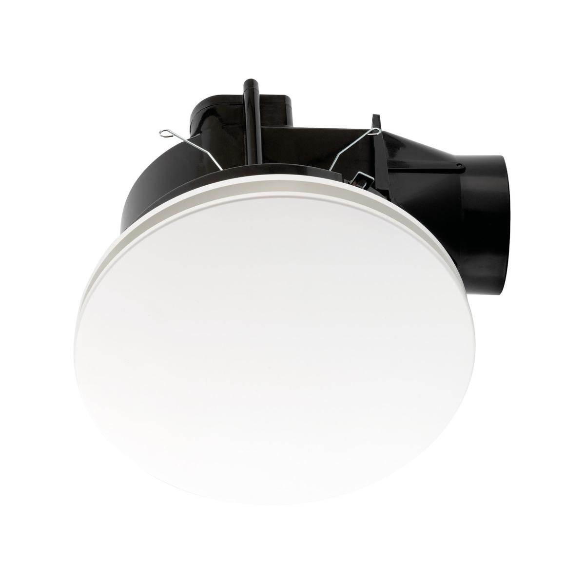 Mercator 240mm White DIY Plug In Round Exhaust Fan - Bunnings Australia