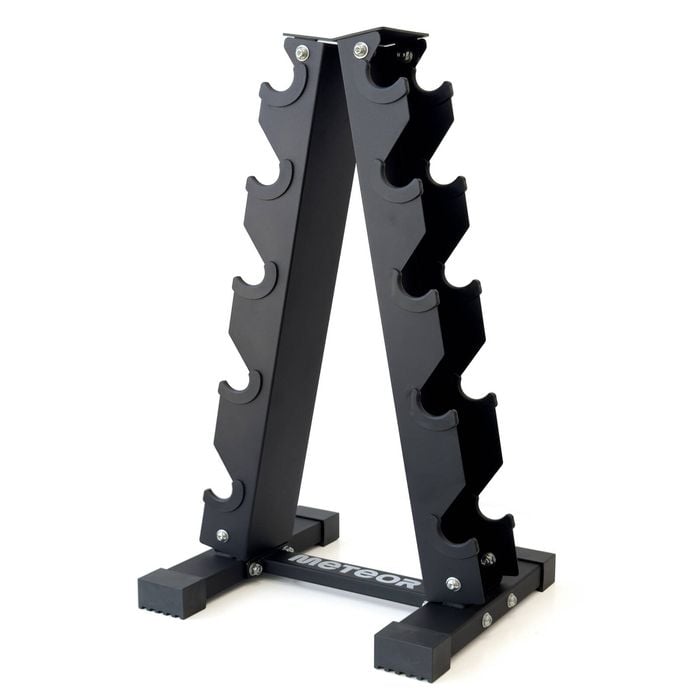 METEOR A-Frame Dumbbell Rack 5-Tier Weight Storage System - Bunnings ...