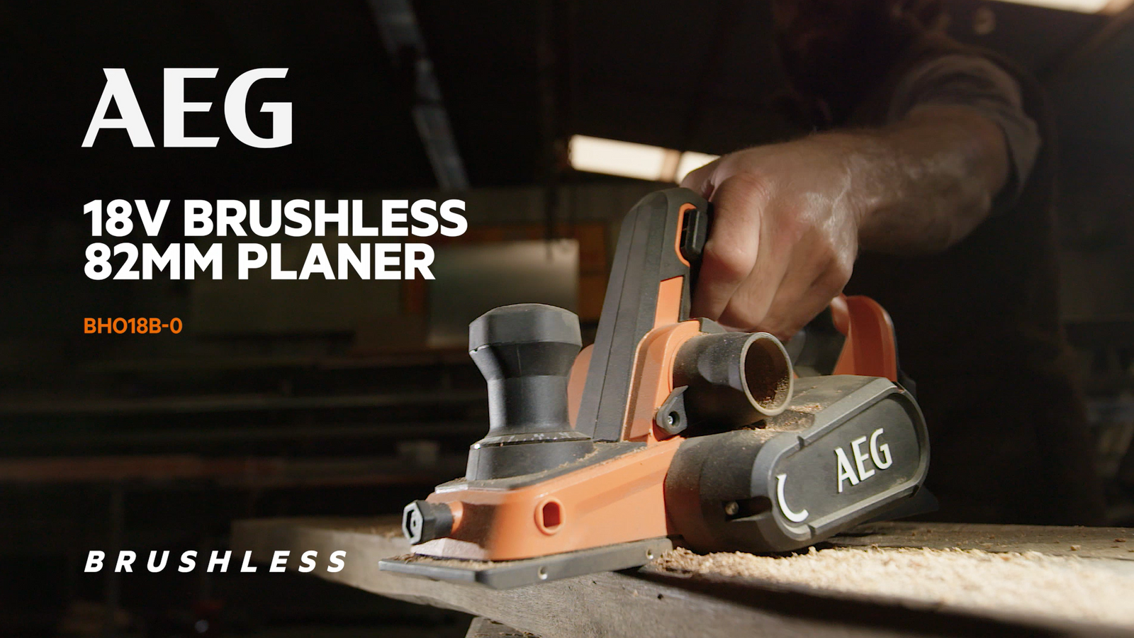 AEG 18V 82mm Brushless Planer Skin Only Bunnings Australia