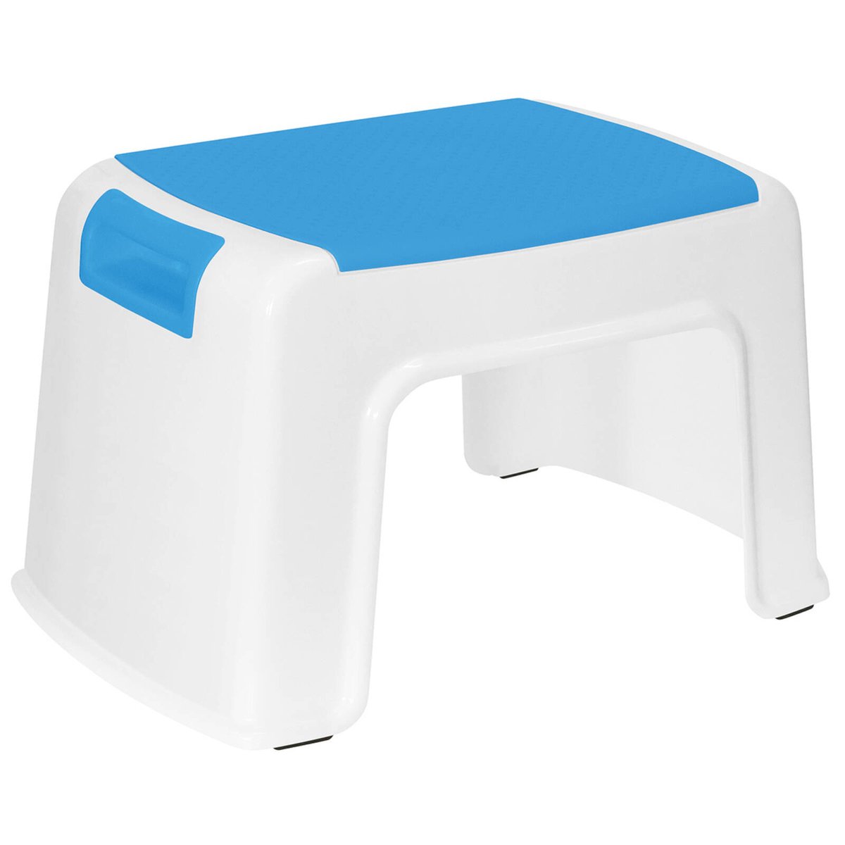 All Set 100kg 1 Step Domestic Plastic Step Stool - Blue - Bunnings ...