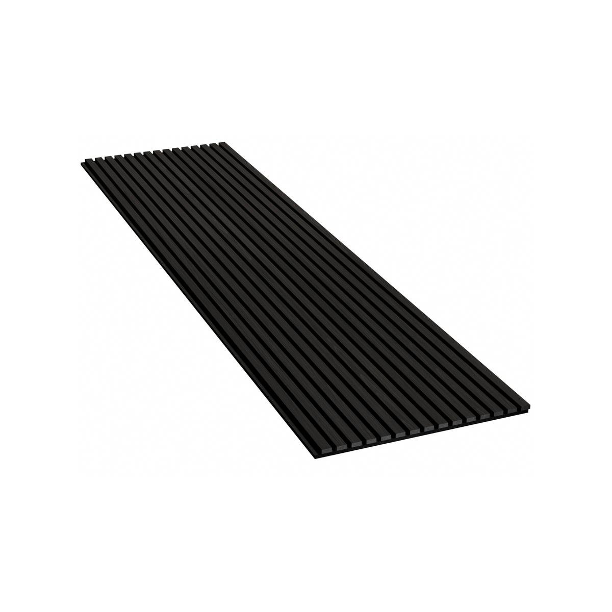 SpecRite 2400 x 600 x 21mm Black Oak Timber Slat Acoustic Panel ...