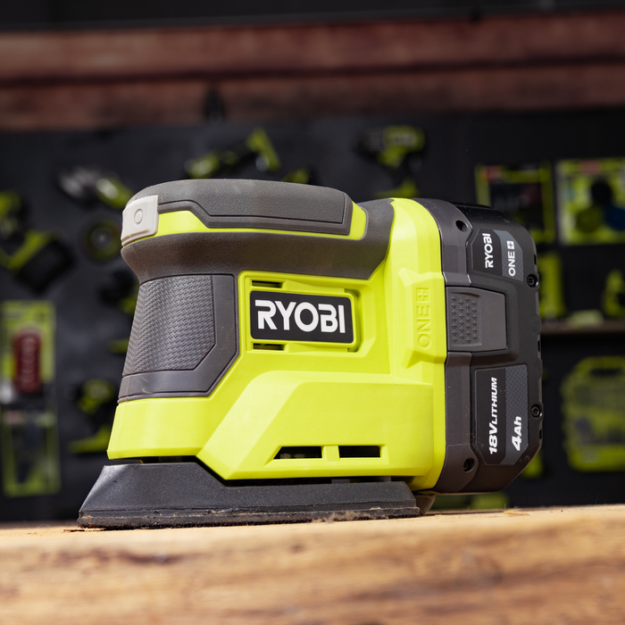 Ryobi 18V ONE+ Palm Sander RPS18 - Tool Only - Bunnings New Zealand