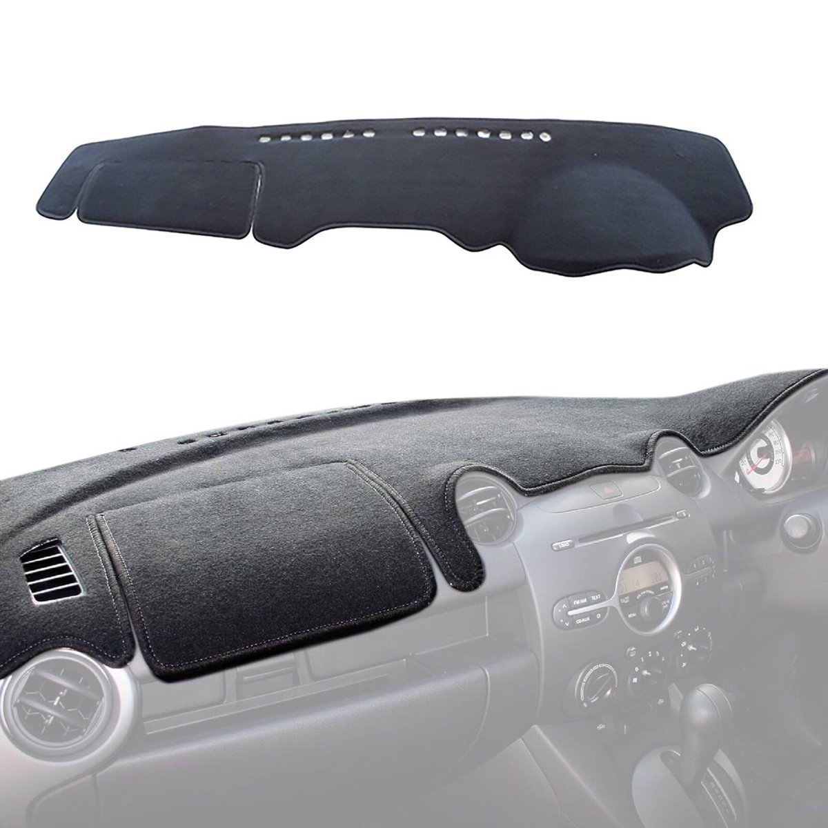 For TOYOTA HILUX SR/SR5 MY10-MY12 03/2005-08/2015 Custom Car Dash Mat ...