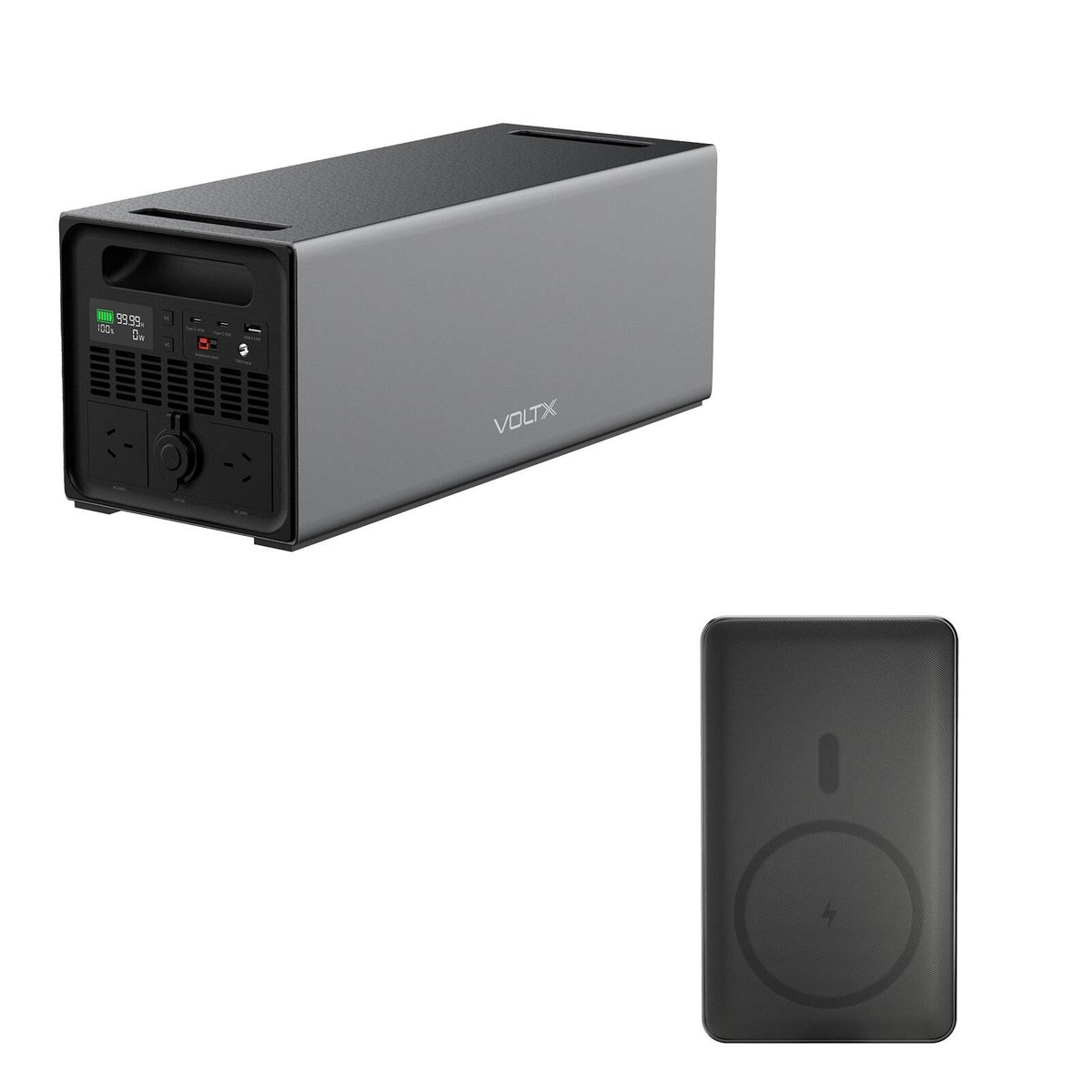 VoltX 2000W 1536Wh Power Station + 10000mAh Power Bank – Solar ...