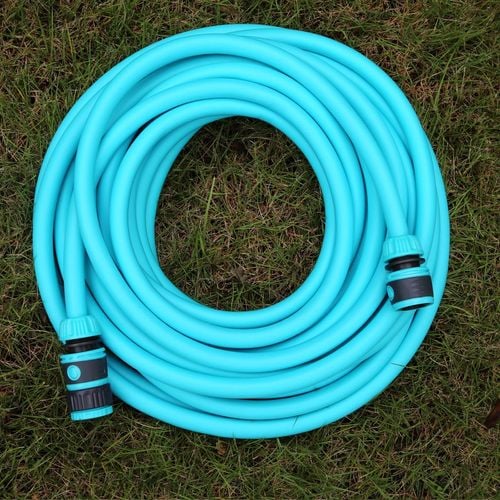 Aqua System 15m Light Blue Flex Hose - Bunnings New Zealand