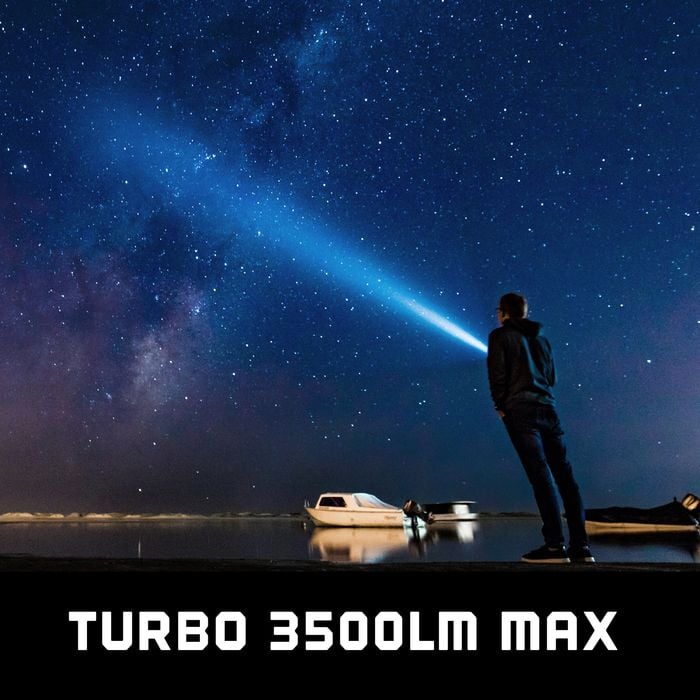 SWISS+TECH 3500Lm Rechargeable Compact Turbo Flashlight - Bunnings ...