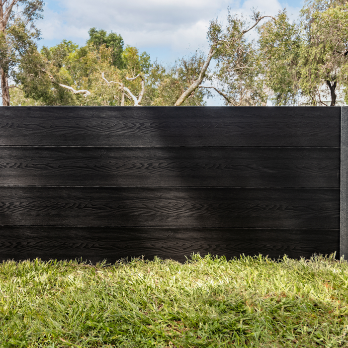 FITTA 200 x 51mm 2.4m Composite Sleeper - Charcoal - Bunnings Australia