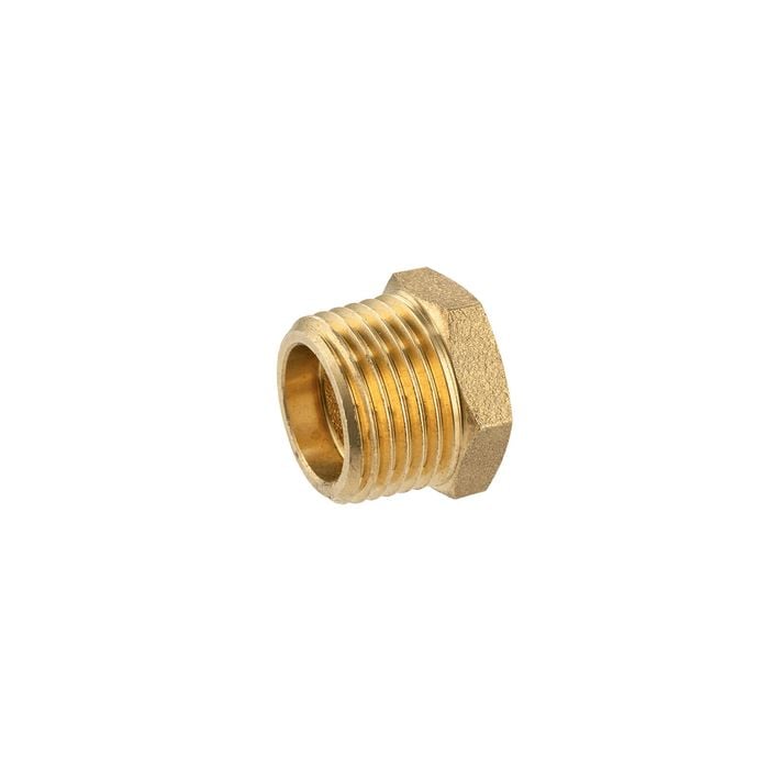 Brasshards 15mm Brass Threaded Bush Tube LF - Bunnings Australia
