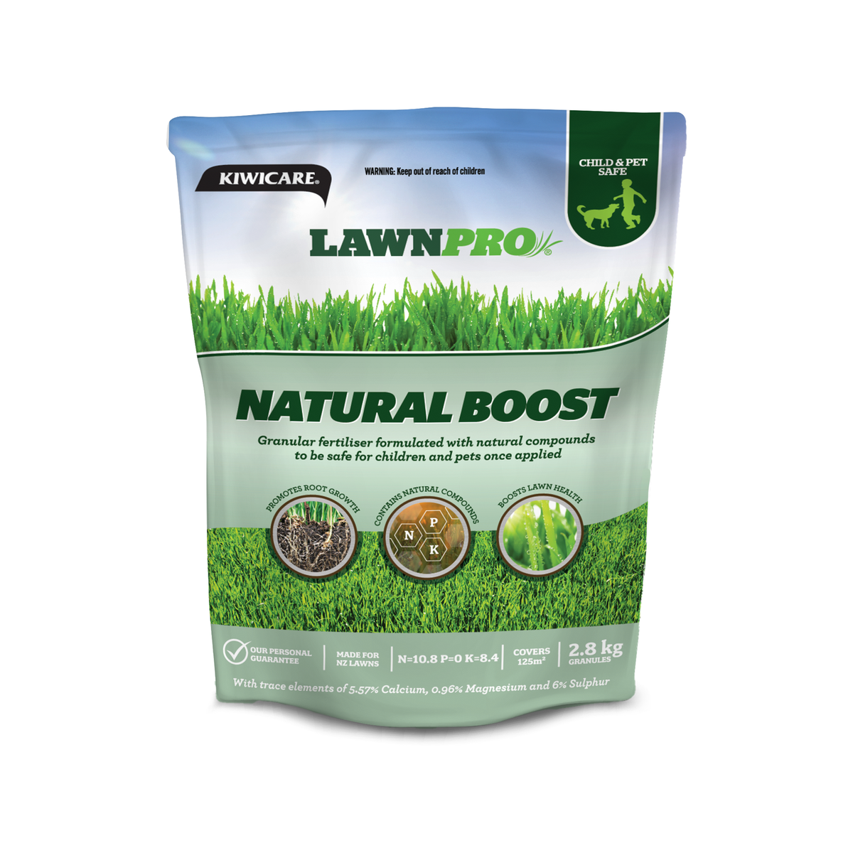 LawnPro Natural Boost 2.8kg - Bunnings New Zealand