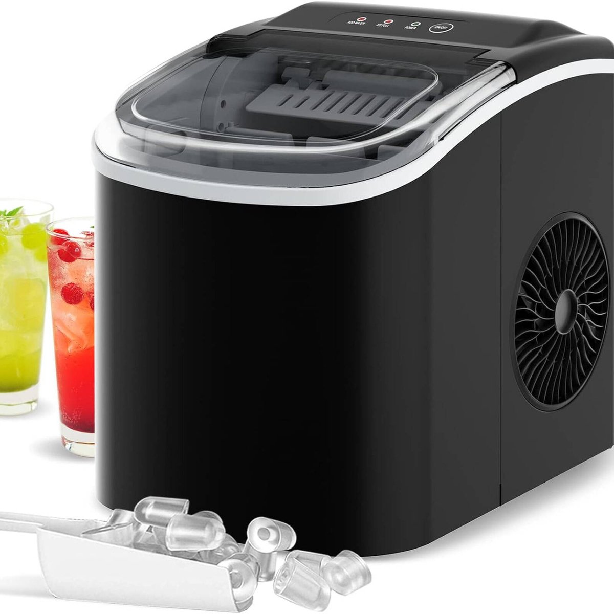 Advwin Portable Ice Maker Machine 12kg/24h - Bunnings Australia