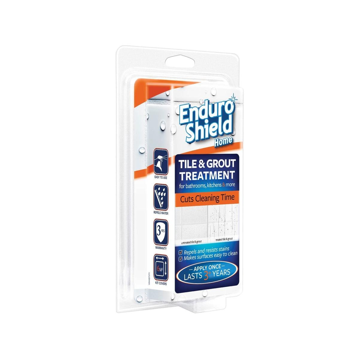 Enduroshield 125ml Tiles & Grout Surface DIY Treatment Kit - Bunnings New Zealand