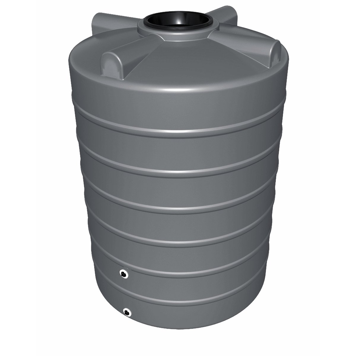 NextGenRoto 2200L Polyethylene Round Water Tank - Basalt - Bunnings ...