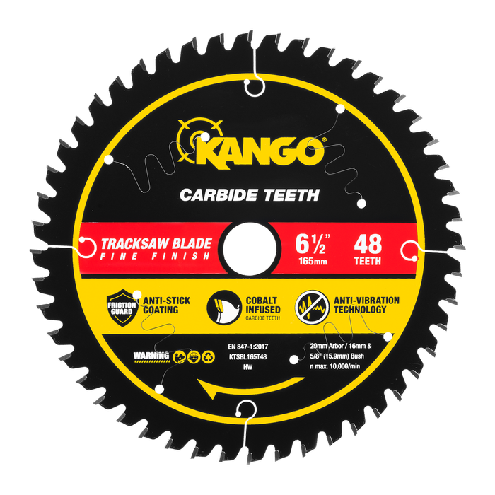 Kango 165mm 48T Track Saw Blade - Bunnings Australia