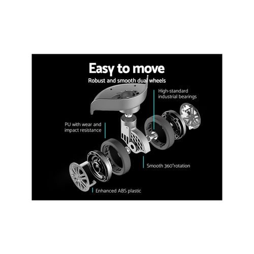 Wanderlite 3pc Luggage Trolley Suitcase Sets Hard Case Silver ...