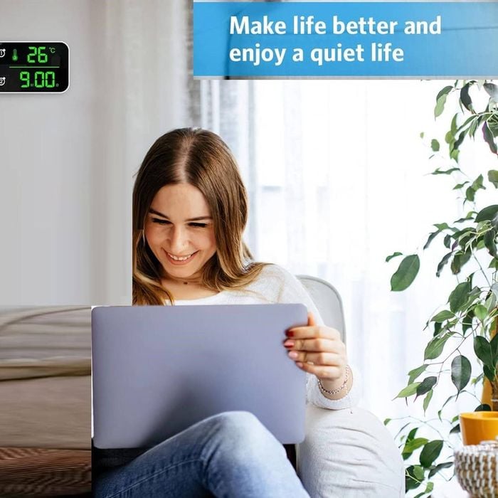 Digital Wall Clock Large LED Display - Bunnings Australia