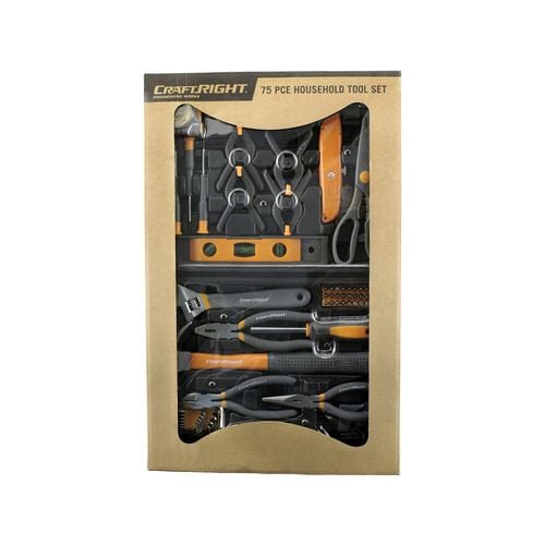 Craftright 75 Piece Carry Case Tool Kit - Bunnings New Zealand