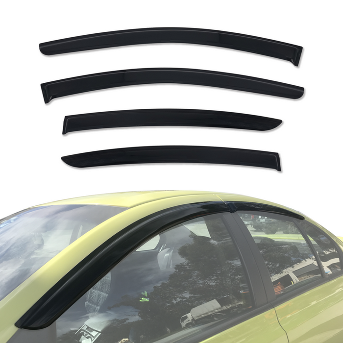 AUSGO Luxury Weather Shields for Ford Falcon Fairmont BA BF Sedan 2002 ...