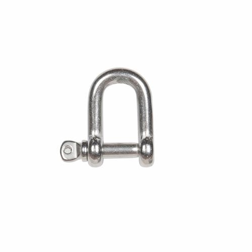 Taskmaster 6mm 120kg 316 Stainless Steel D Shackle - Bunnings Australia