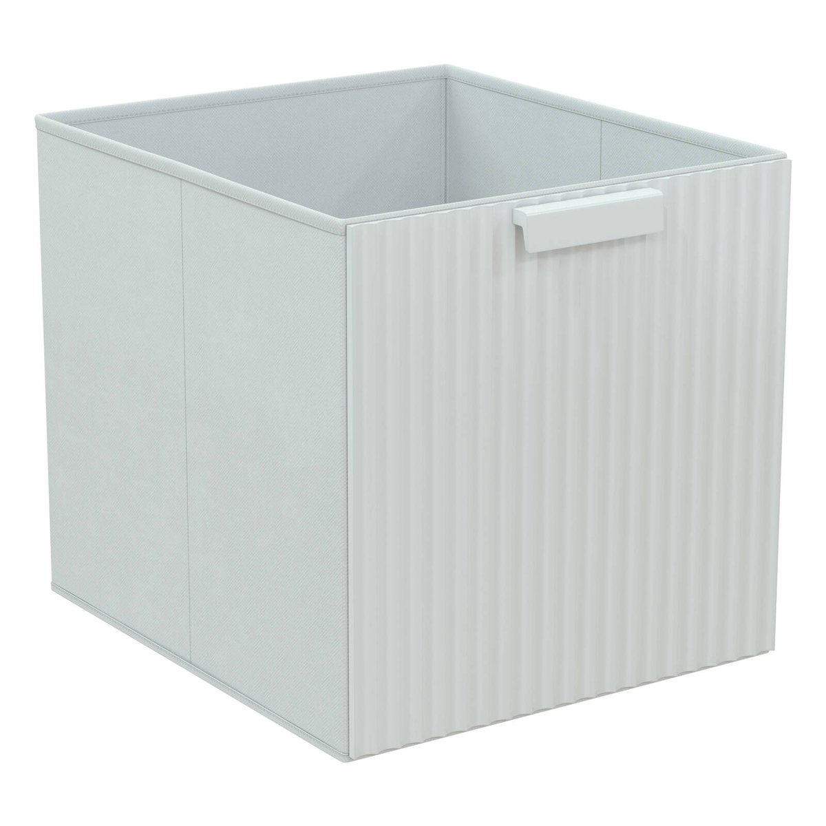 Flexi Storage Clever Cube Gloss White Corrugated Timber Front Insert ...