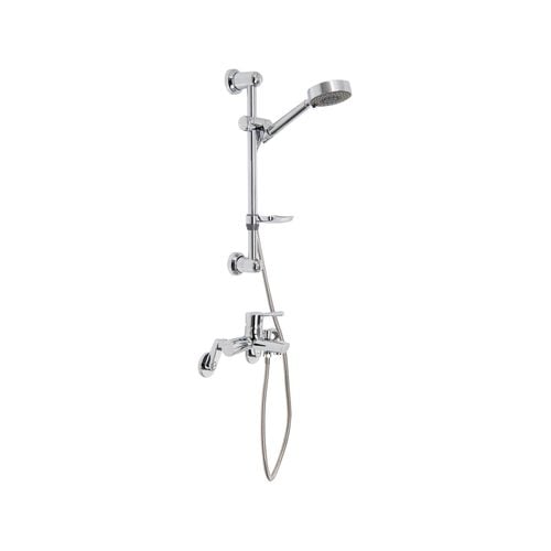 Quoss Chrome Reno Transformer Bath/Shower Diverter With 12" Male ...
