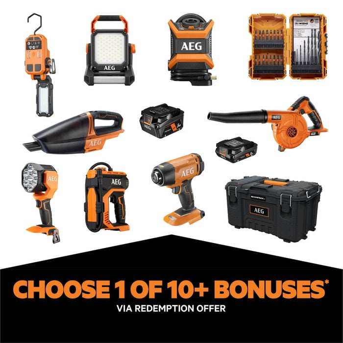 AEG 18V FUSION 4-Piece 5.0Ah FORCE Kit - Bunnings New Zealand