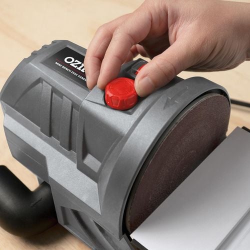 Ozito 125mm 140W Mini Bench Disc Sander - Bunnings New Zealand