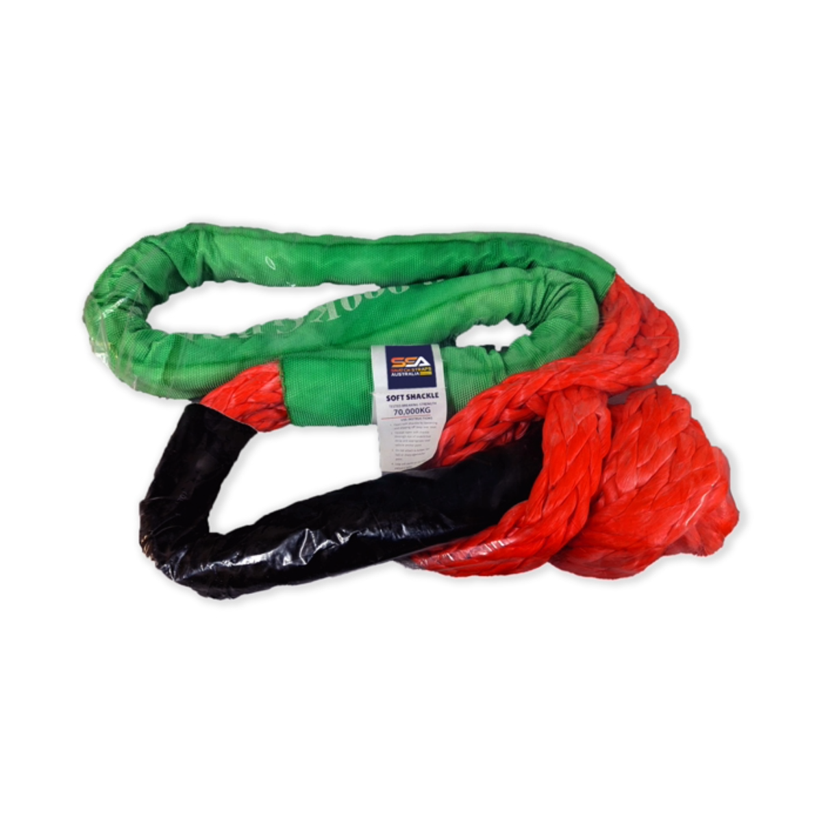 SSA Soft Shackles 70000kg 22mm 2m Green - Bunnings Australia