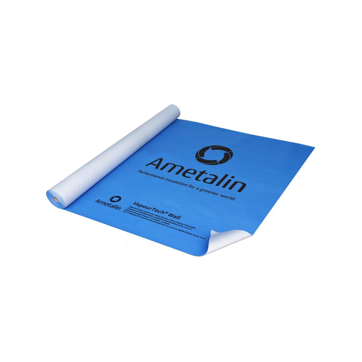 Ametalin 1500mm x 30m VapourTech Wall Vapour Permeable Wall Insulation ...