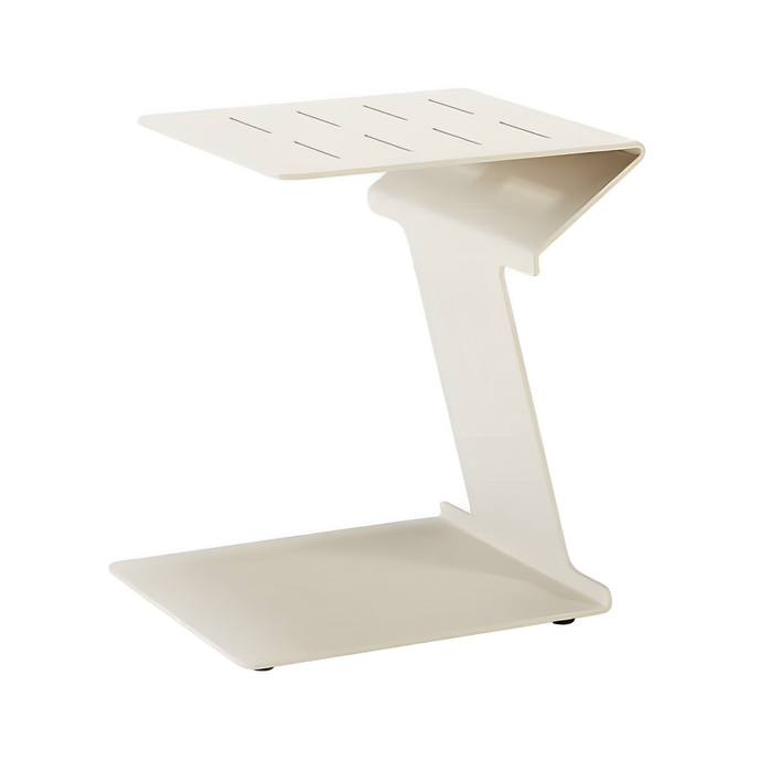 Higold Zigzag Outdoor Side Table White - Bunnings Australia