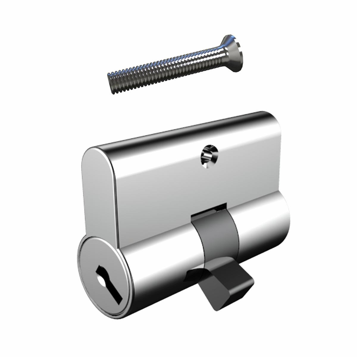 Rolltrak Double Wafer Cylinder Lock With 3 Keys - Bunnings Australia