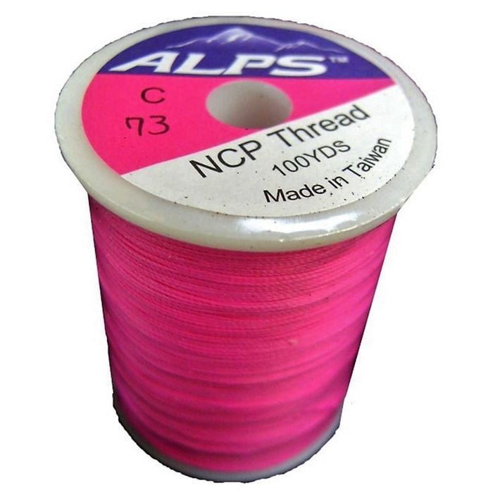 Alps 100yds of Pink Rod Wrapping Thread - Size C (0.2mm) Rod Binding ...