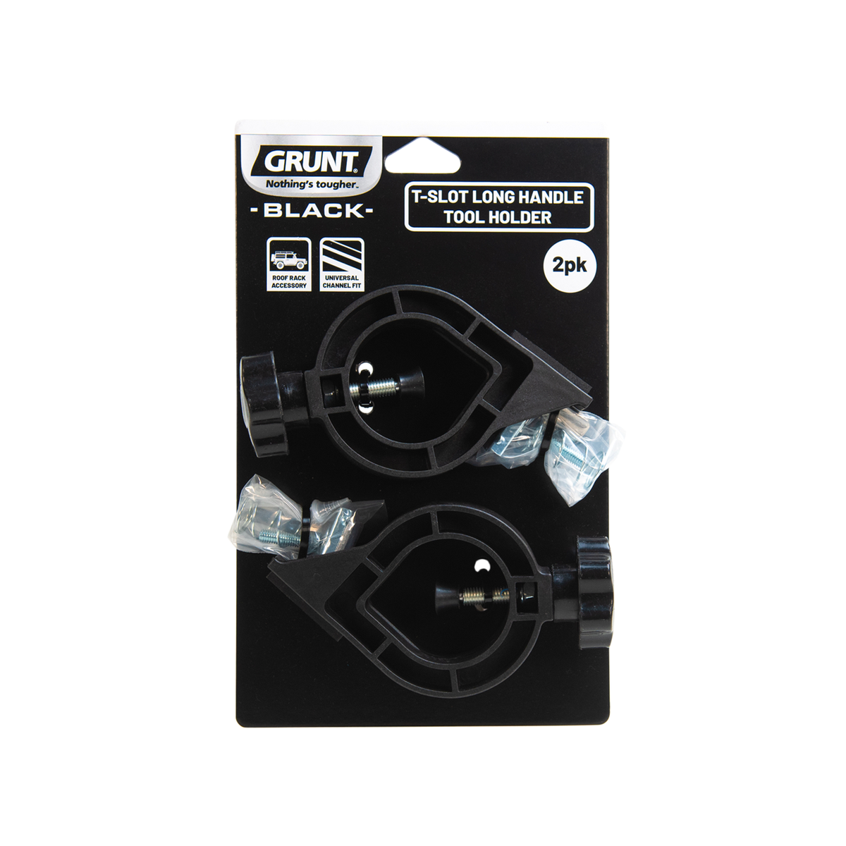 GRUNT T-Slot Long Handle Tool Holder Set - Bunnings Australia