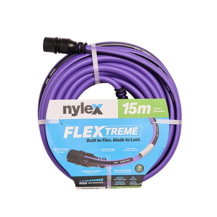 Nylex 15m Flextreme Reclaimed Water Garden Hose - Bunnings Australia