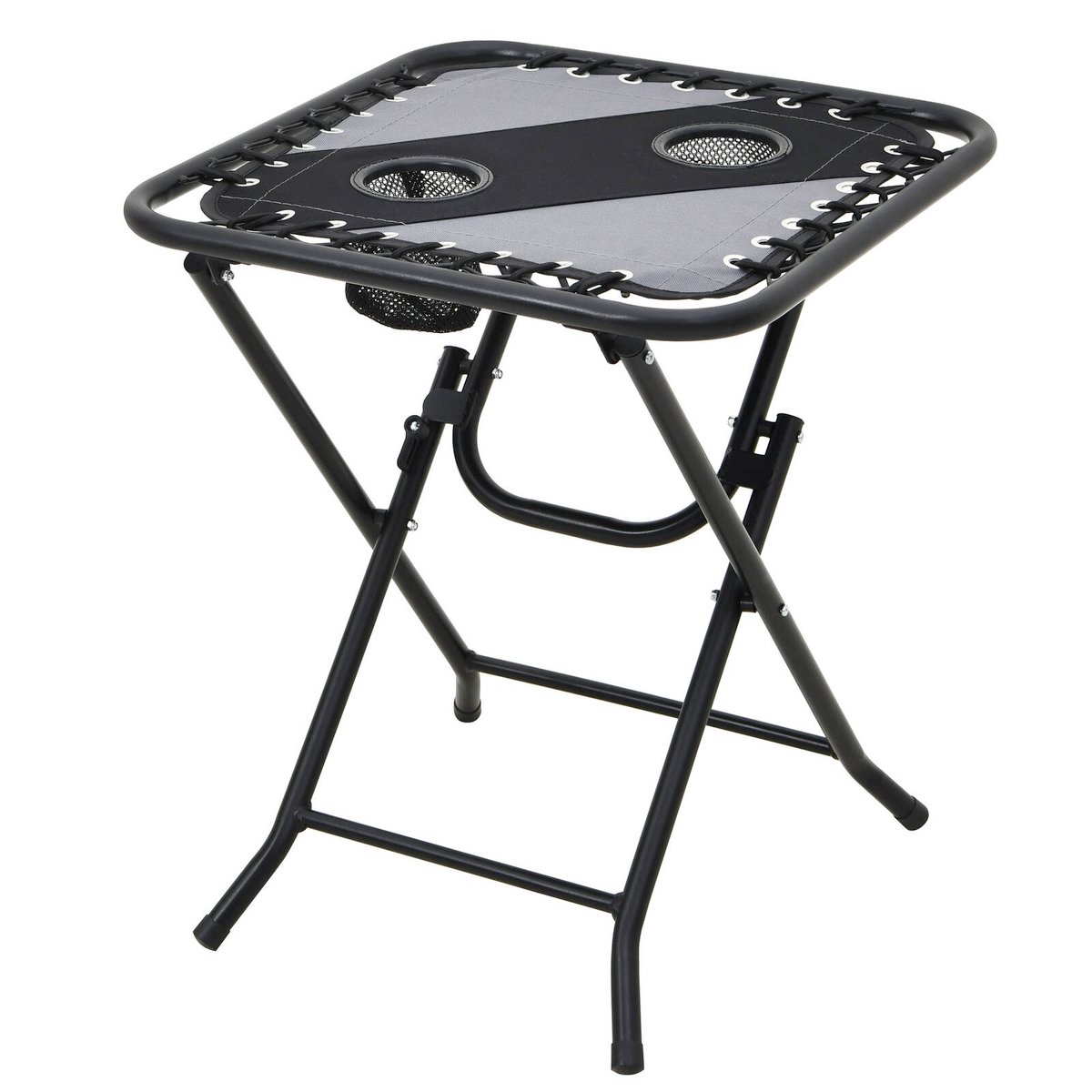 Marquee Folding Camp table with cupholders - Bunnings Australia