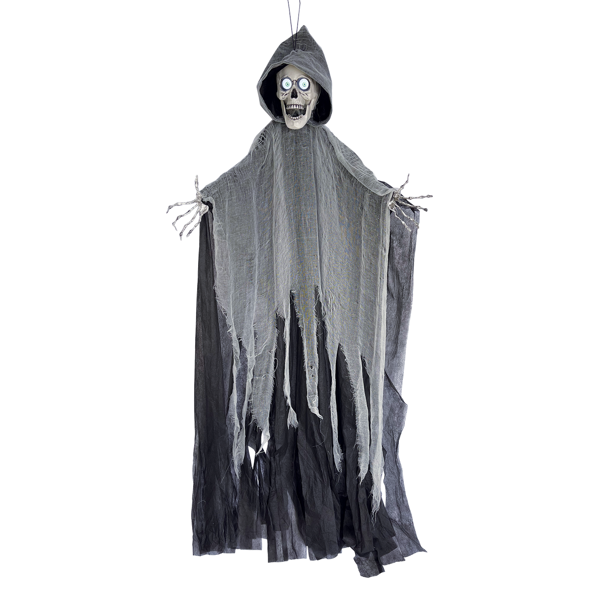 Galah 1.7m Halloween Hanging Ghoul With Light Up Moving Eyes - Bunnings ...