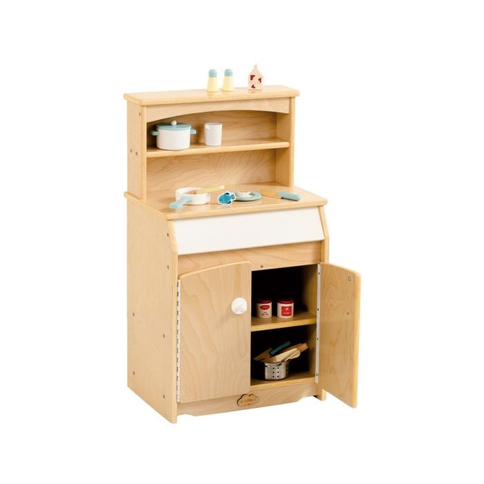 Jooyes Kids Wooden Play Kitchen Cupboard - H83cm - 48cm | cabinet ...
