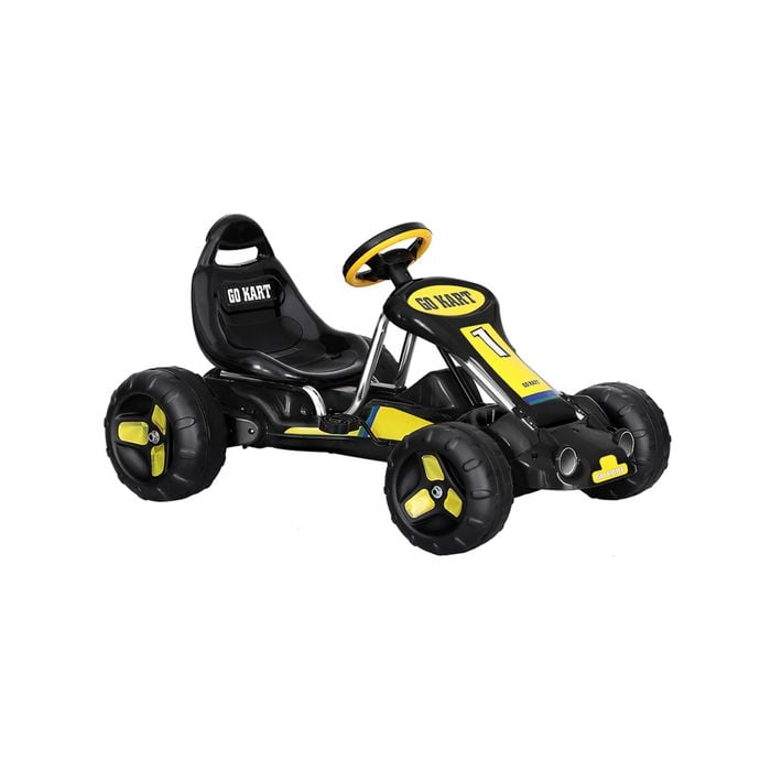 Rigo Kids Pedal Go Kart Ride On Toys Racing Car Plastic Tyre Black ...