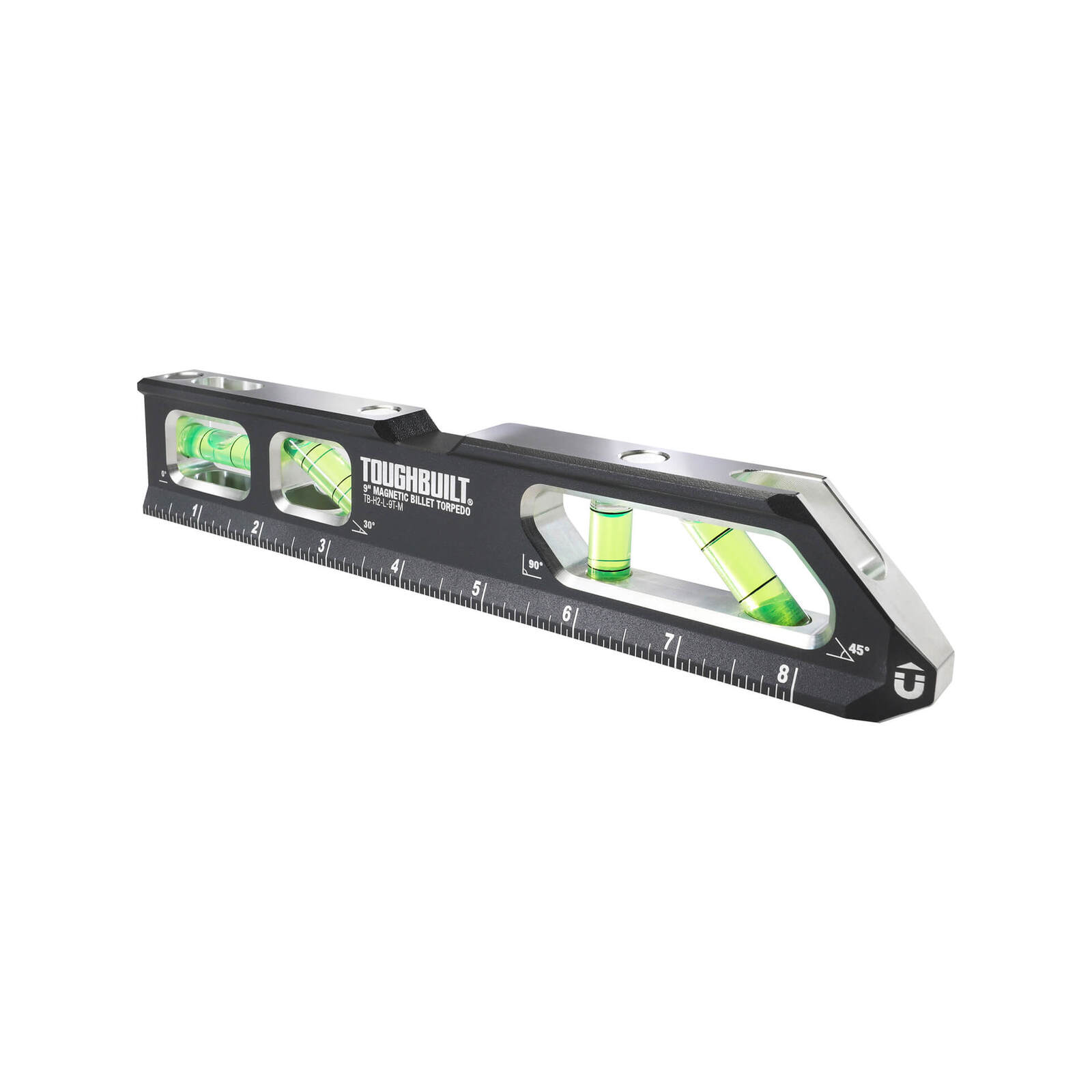 ToughBuilt 225mm 9 Magnetic Billet Torpedo Level Bunnings Australia