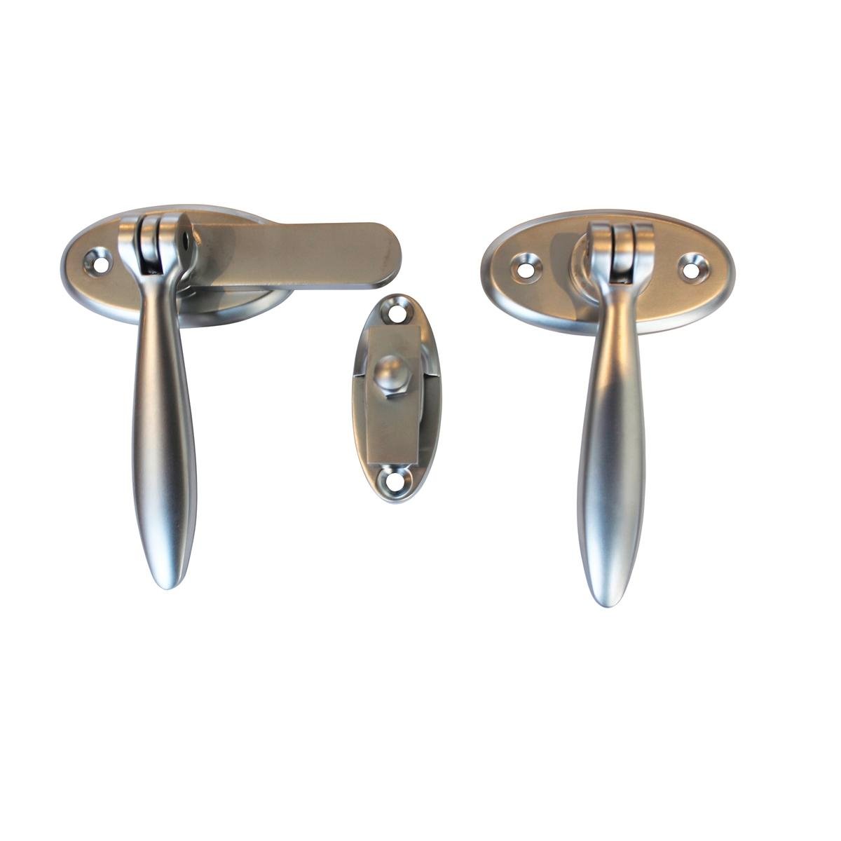 Jaeco French Door Fastener Satin Chrome - Bunnings New Zealand