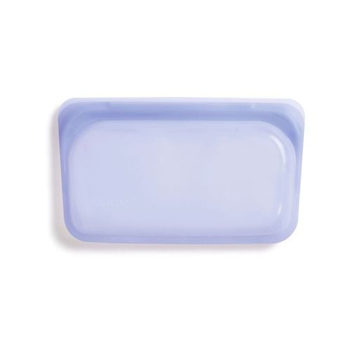 Stasher 355ml/19cm Silicone Snack Bag Reusable Food Storage - Lavender - Bunnings Australia